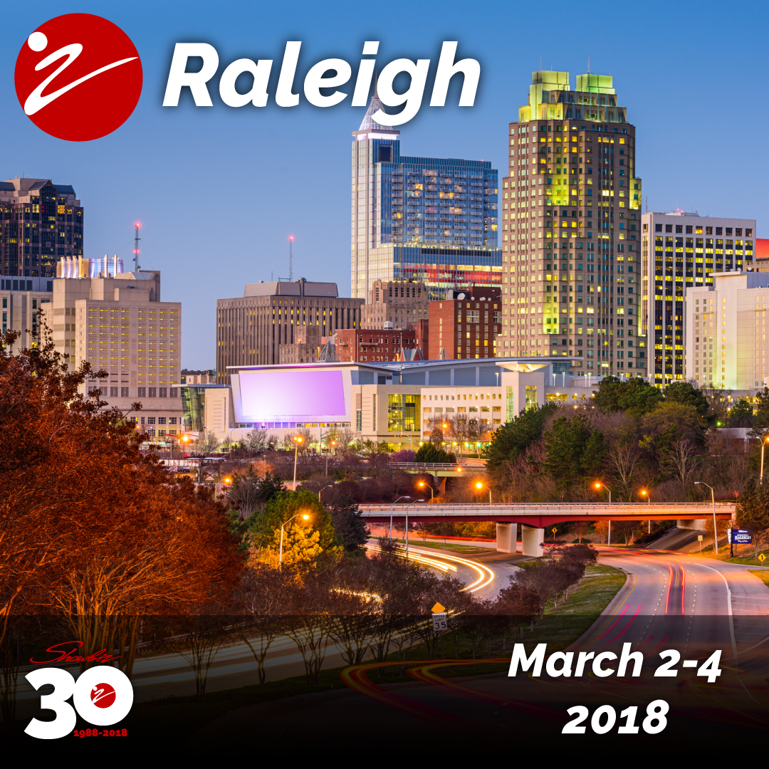 Showbiz National Talent - 2018 Schedule